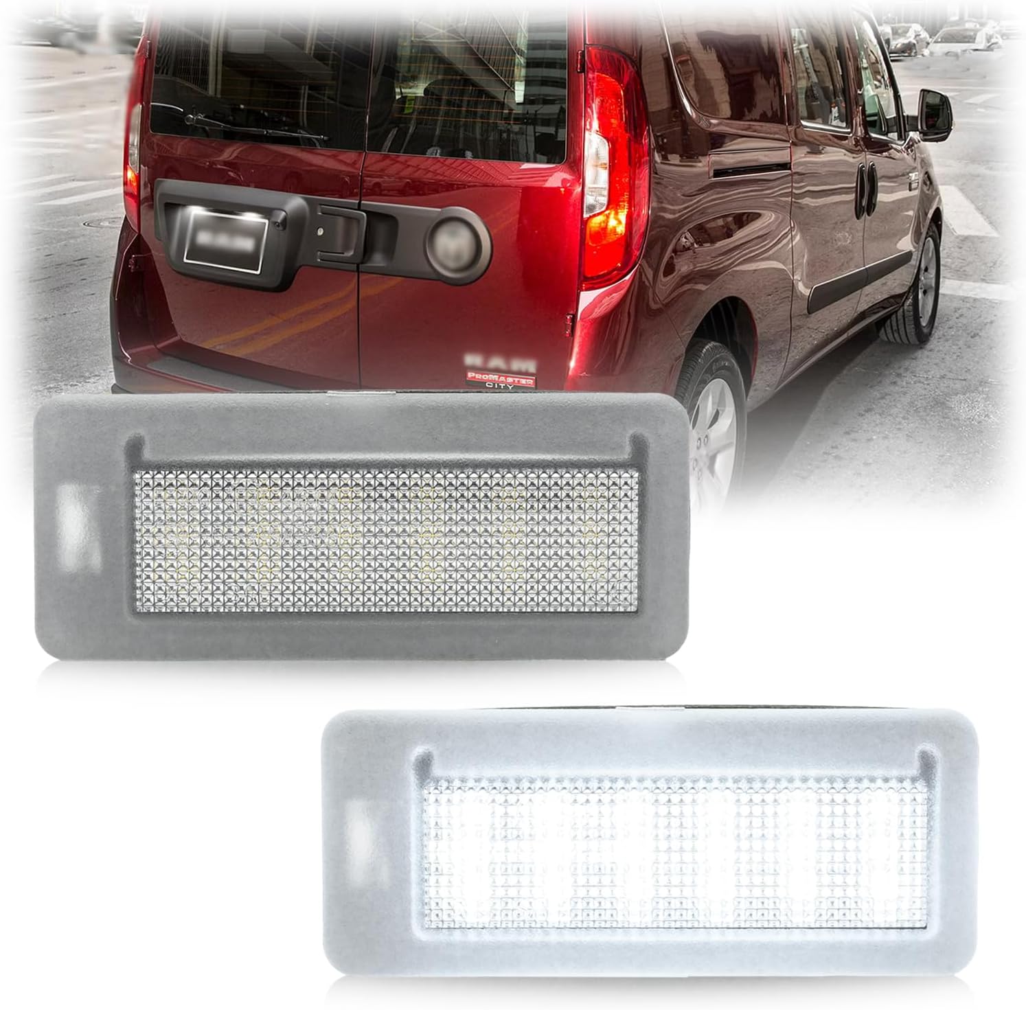 Amazon.com: LED License Plate Lights Replacement for 2015-2022 Ram ...