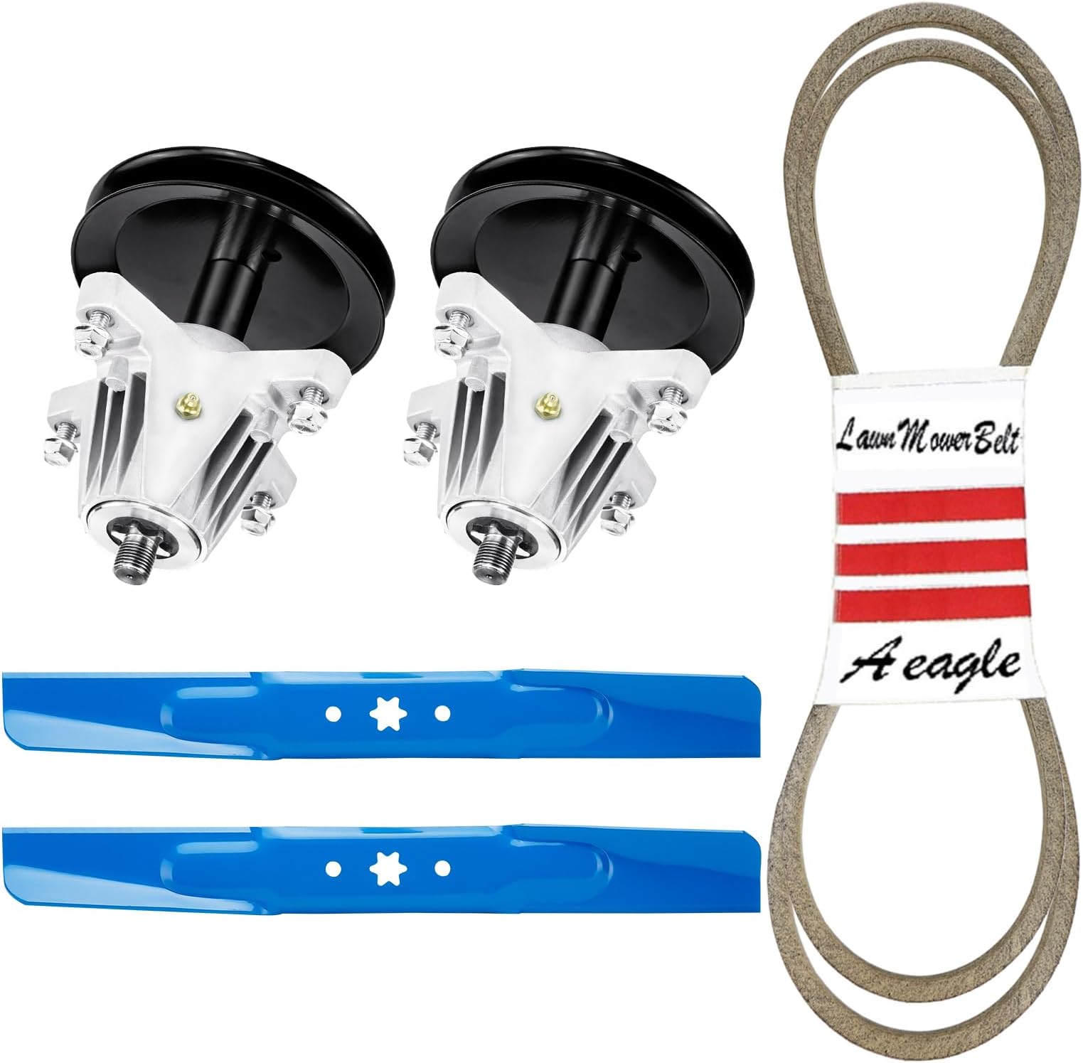 Amazon.com : AEagle Deck Rebuild Kit Belt Blade Spindle for MTD ...