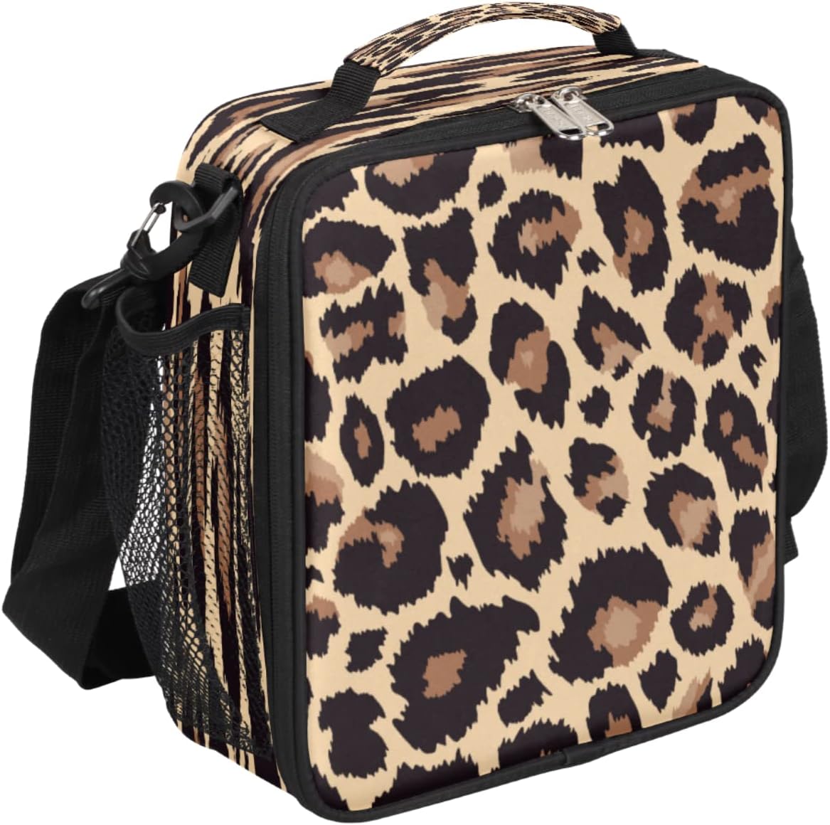 Amazon.com: Pardick Leopard Lunch Box for Kids,Students Leopard Animal ...