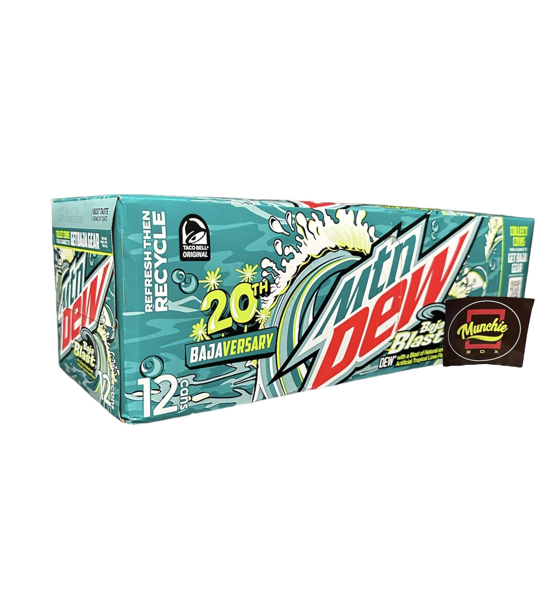 Amazon.com : Baja Blast Tropical Lime -Munchie Box Reserve (Regular ...