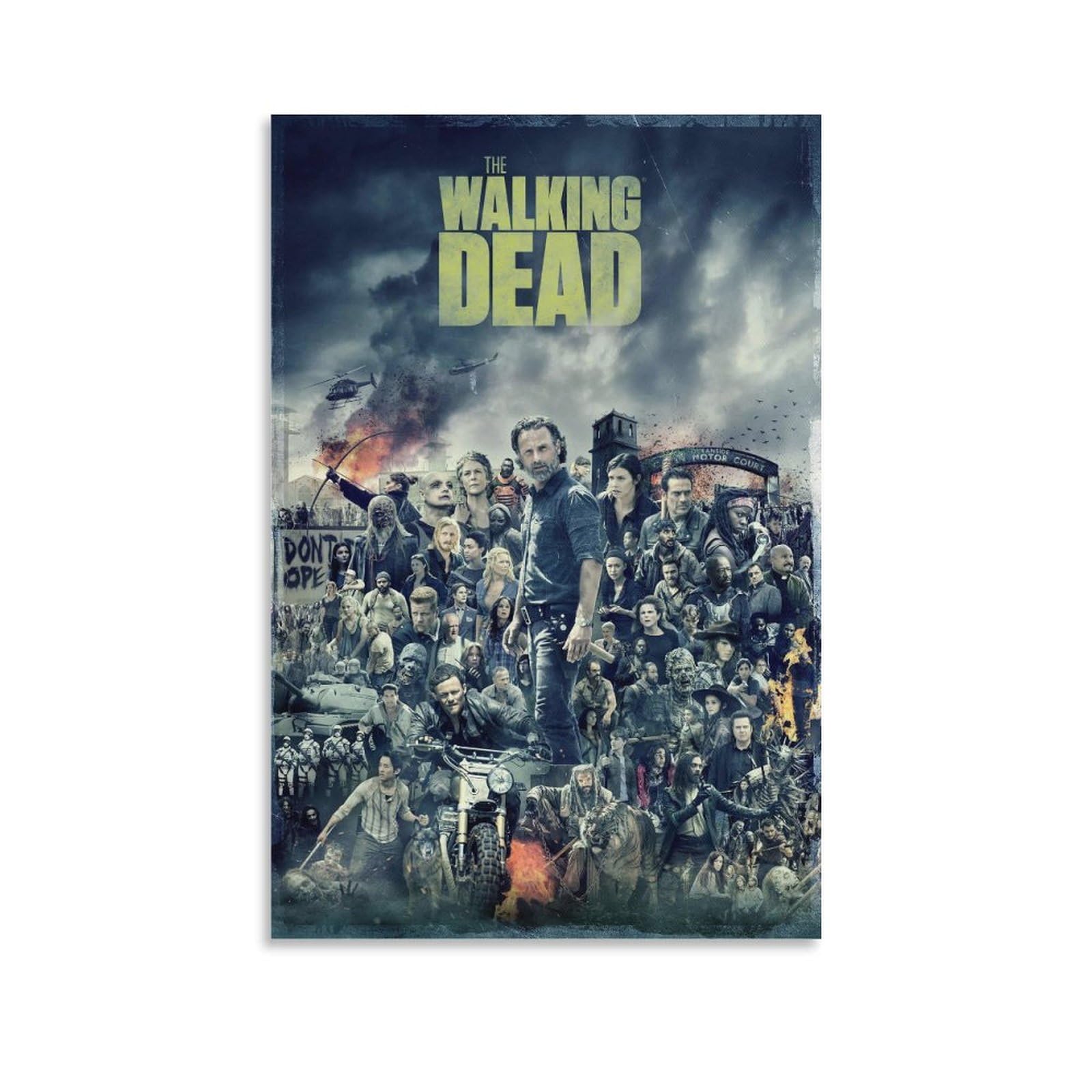 Amazon.com: The Walking Movie Dead Posters & Prints Poster Decorative ...