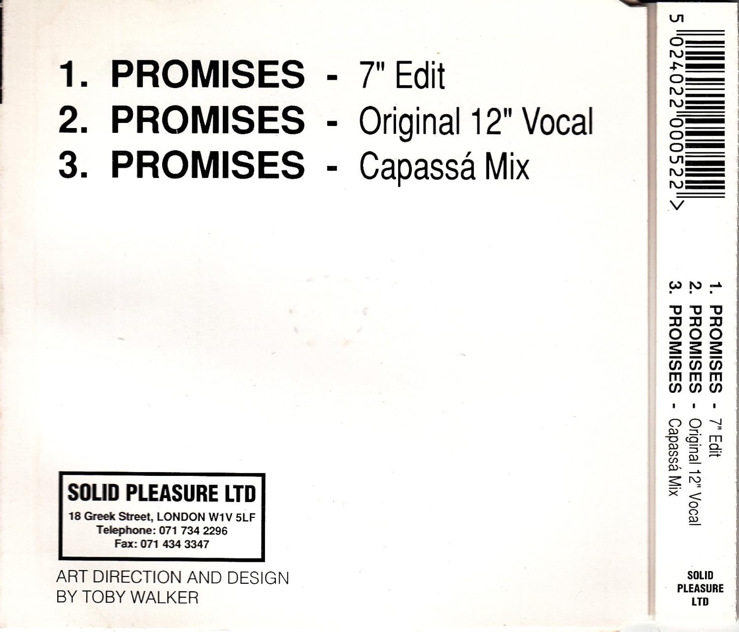 Promises: Amazon.co.uk: CDs & Vinyl
