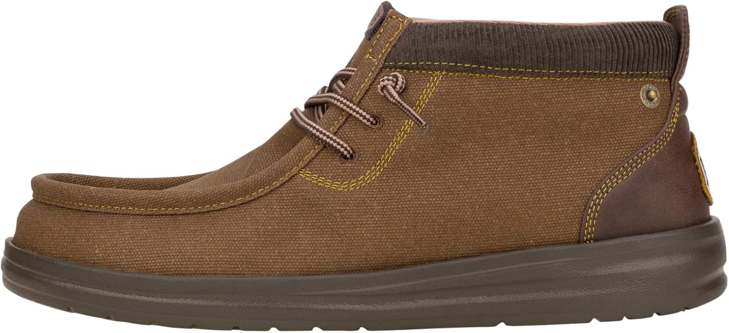Brandclub - Hey Dude Men's Wally Mid Gripr Workwear Sneaker