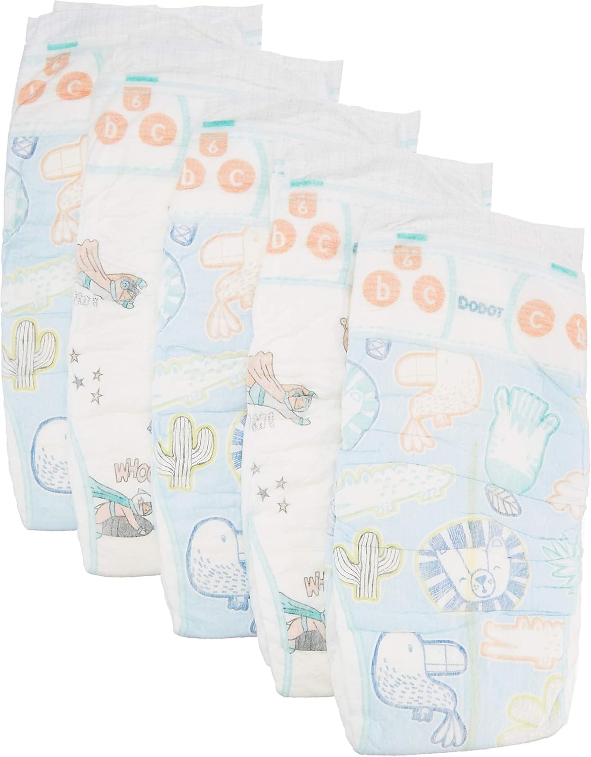 Amazon.com: Dodot Activity Pack of 42 Diapers, Size 6 : Baby