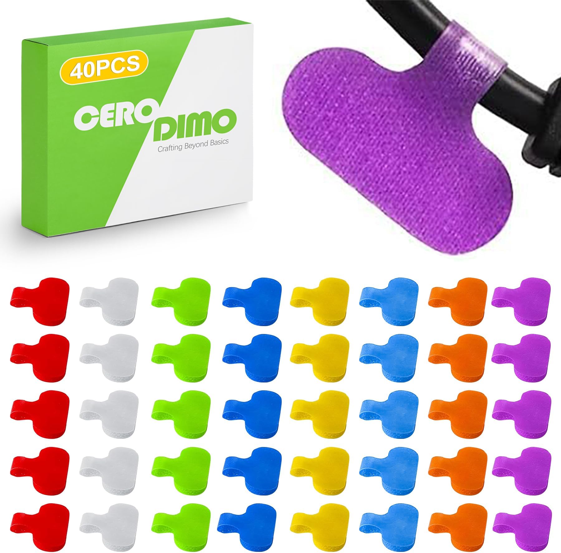 Amazon.com: Honoson 50 Pieces Cable Tags Cable Management Labels ...