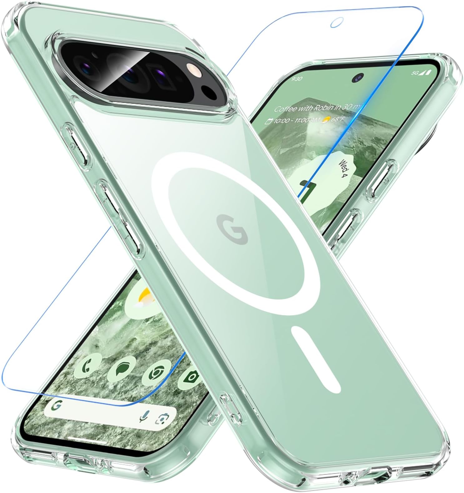 caslord Handyhülle für Google Pixel 9 Hülle/Google Pixel 9 Pro Hülle, 1 ...