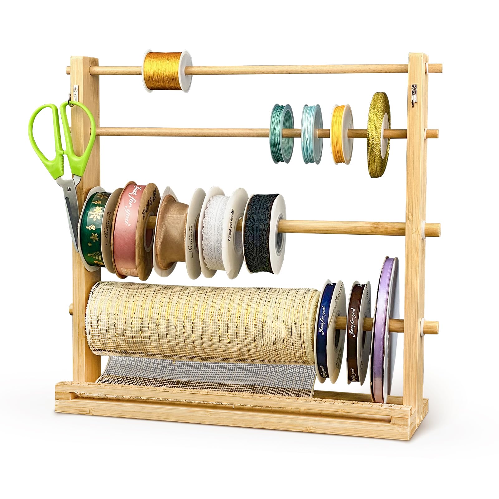Amazon.com: SGIBYN Ribbon Display Holder,Craft Room Supply Storage and ...