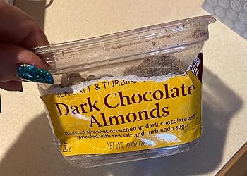 Amazon.com : Trader Joes Dark Chocolate Covered Almonds - Pack of 3 ...