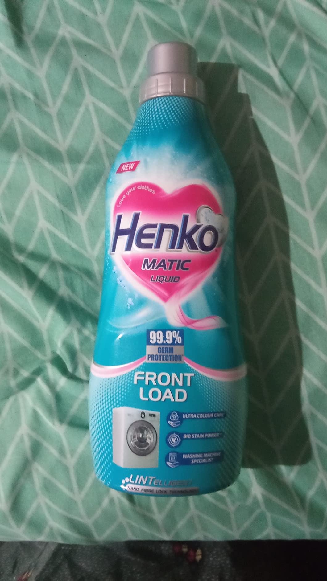 Henko Matic Front Load Liquid Detergent - 1L with Nano Fiber Lock ...