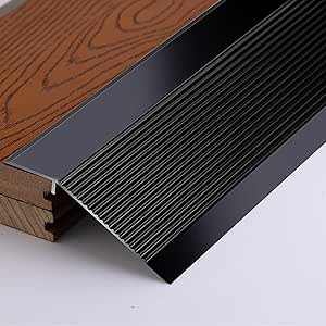 Transition Door Strip for Hardwood and Vinyl Floors,Metal Reducer Flute ...