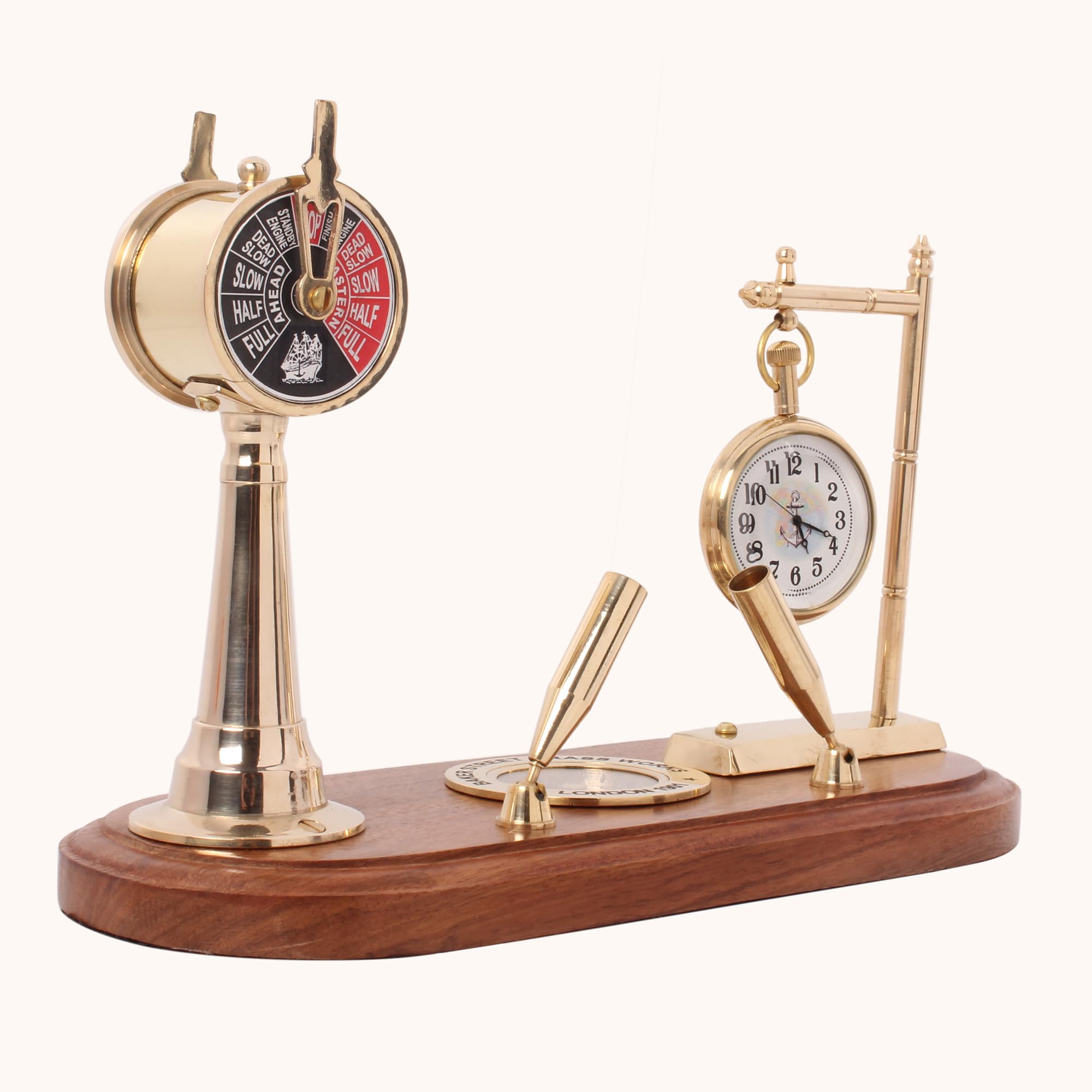 Amazon.com: Nautical Pen Holder, Vintage Desk Organiser Ships Telegraph ...