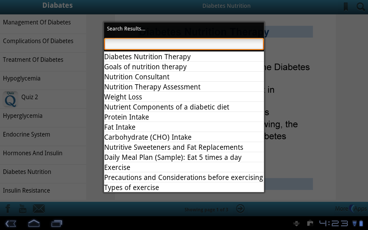 Diabetes Reference - App on Amazon Appstore