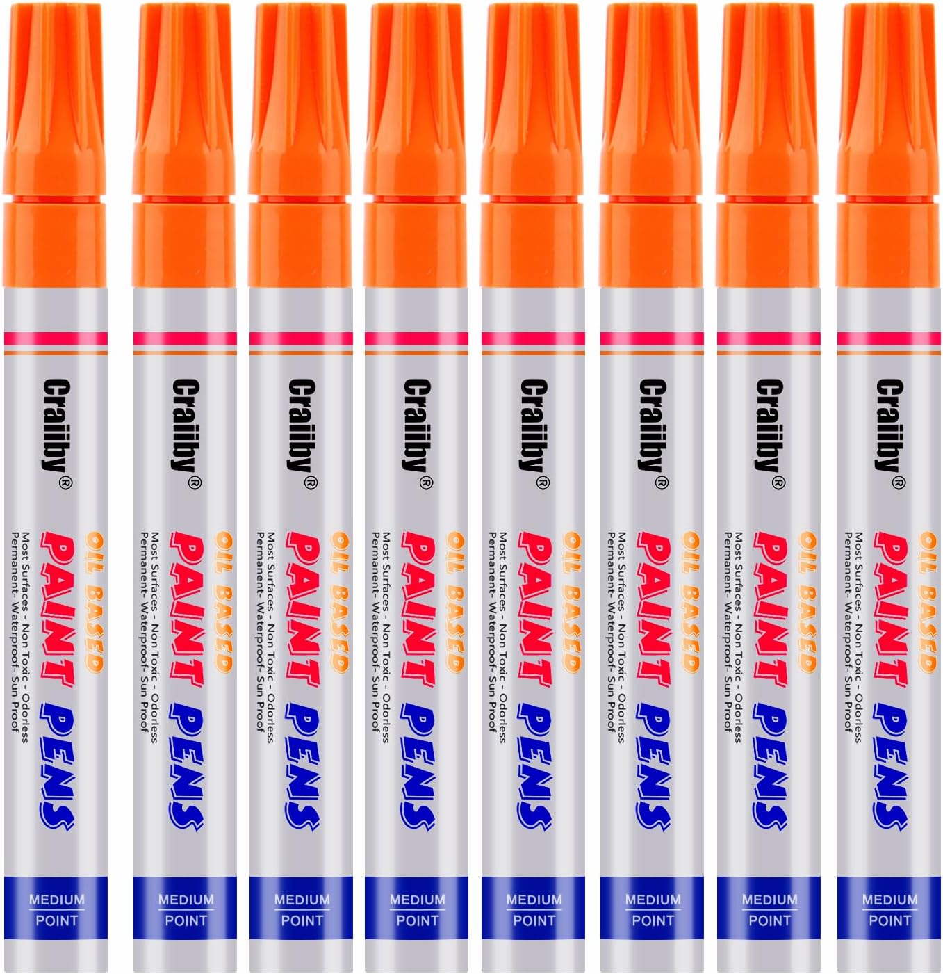 Amazon.com: Tire Ink Orange Color Tire Paint Pen - Waterproof Permanent ...