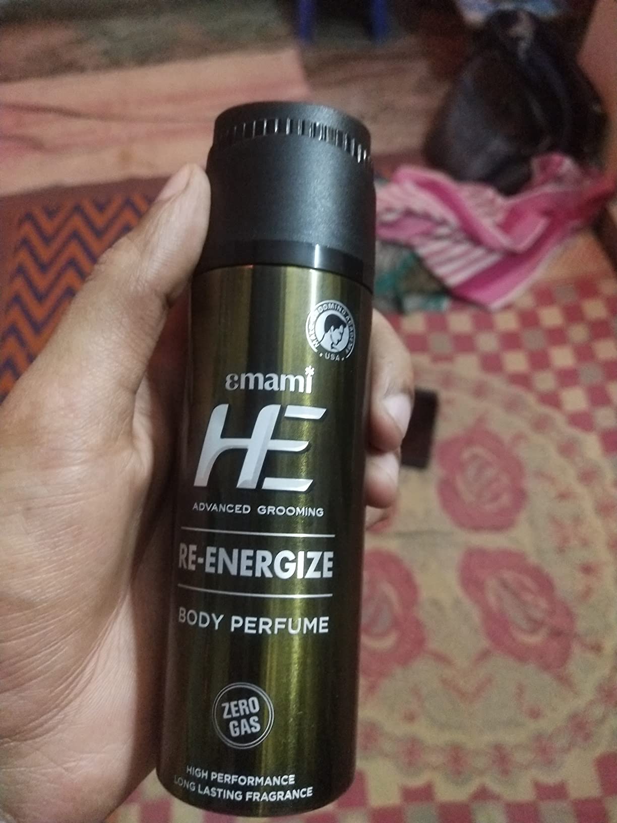 Buy HE Re-Energize Body Perfume for Men | Long Lasting | Re Freshing ...