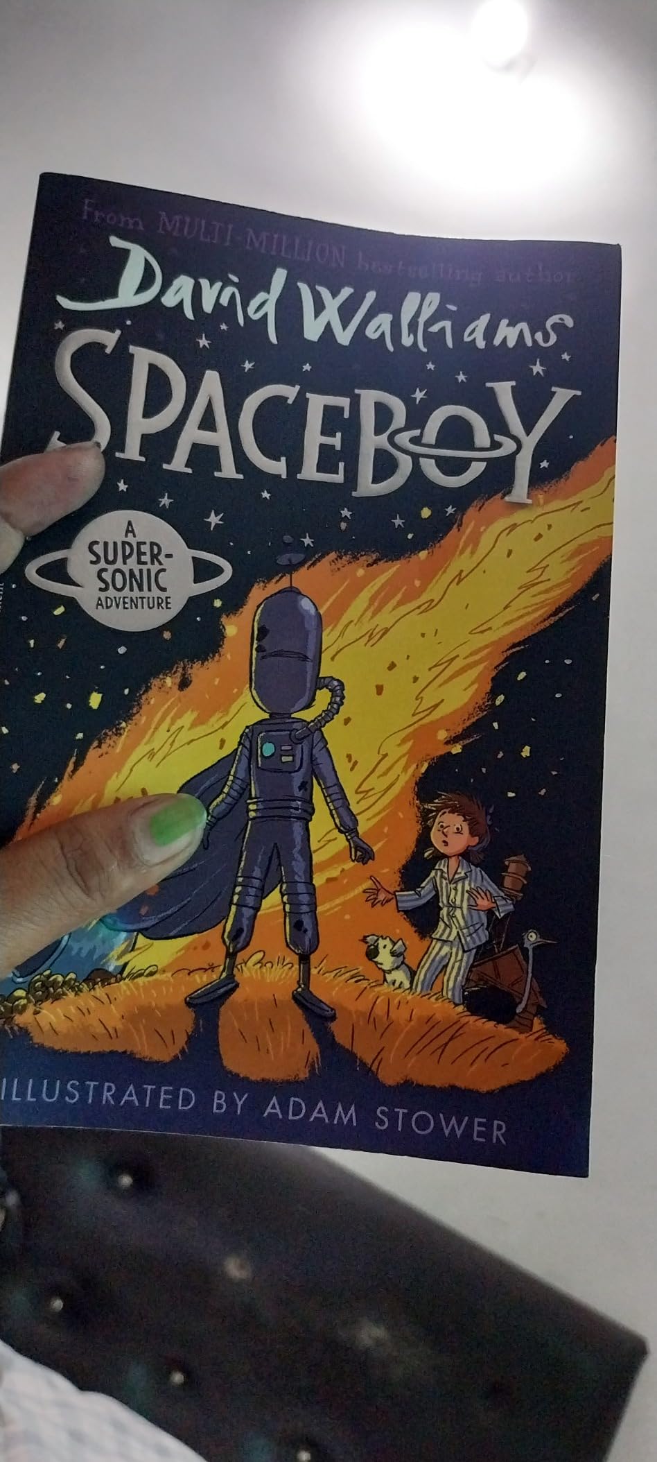 Spaceboy : David Walliams, Adam Stower: Amazon.in: Books