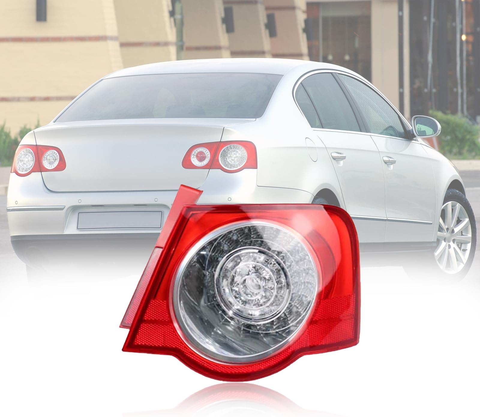 Amazon.com: MACIMAI Rear Tail Light for Volkswagen Passat B6 Sedan 2006 ...