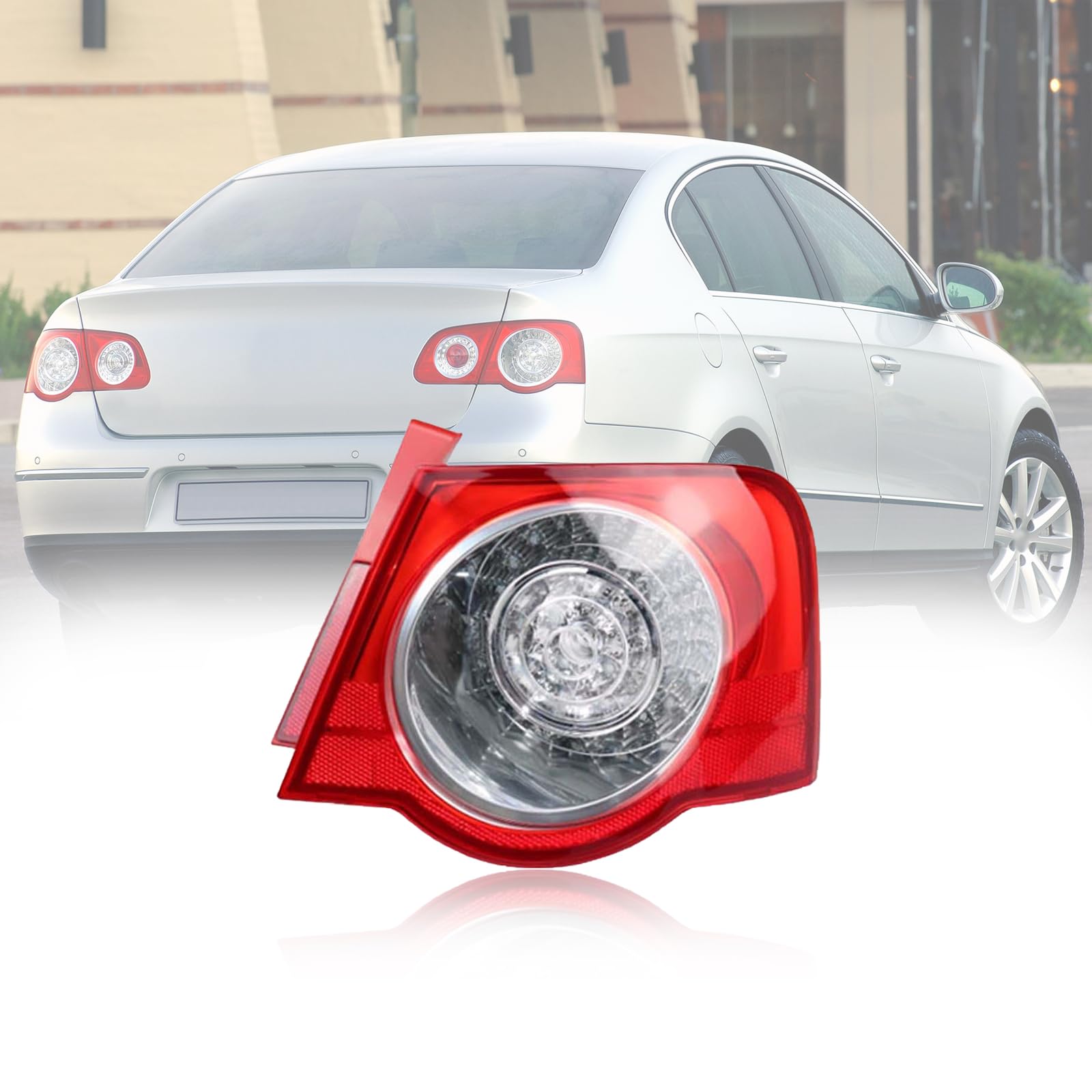 Amazon.com: MACIMAI Rear Tail Light for Volkswagen Passat B6 Sedan 2006 ...