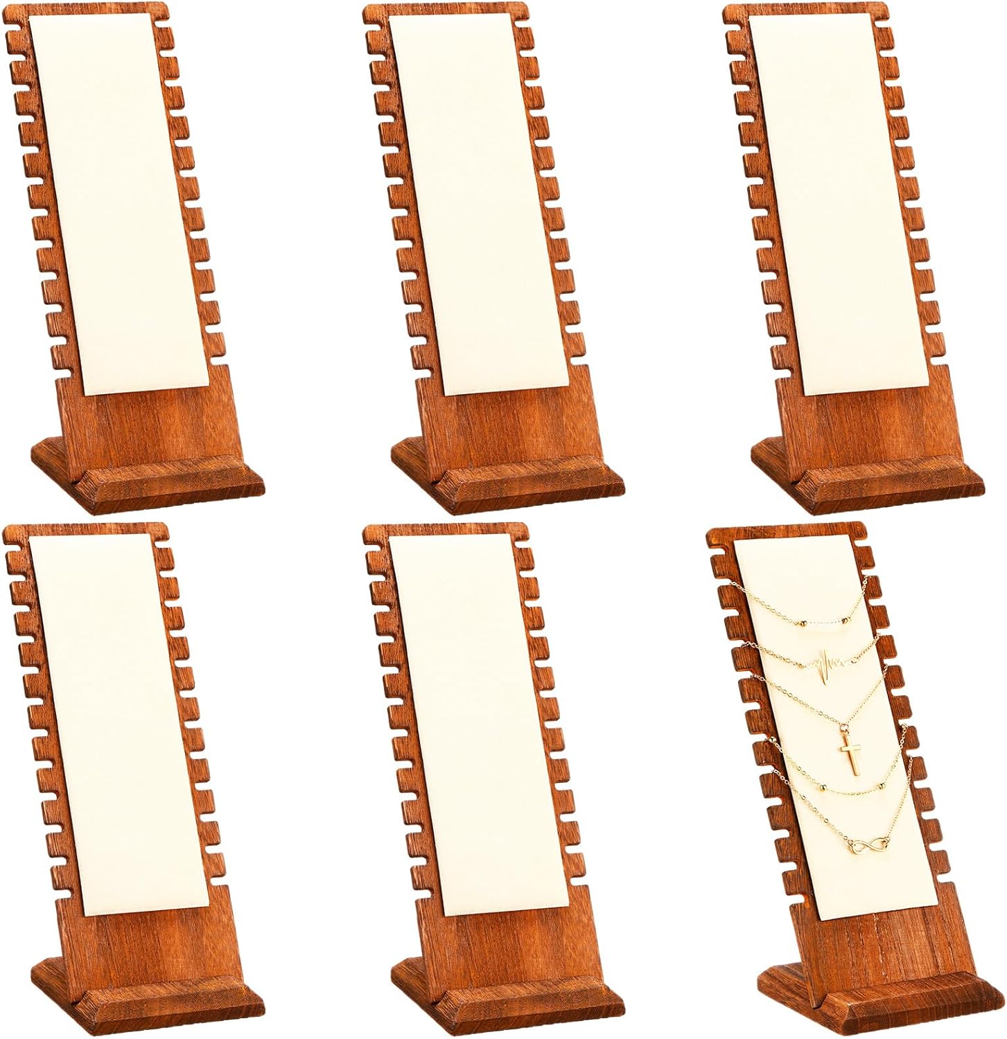 Amazon.com: Geetery 6 Pcs Necklace Display Stands for Selling Jewelry ...