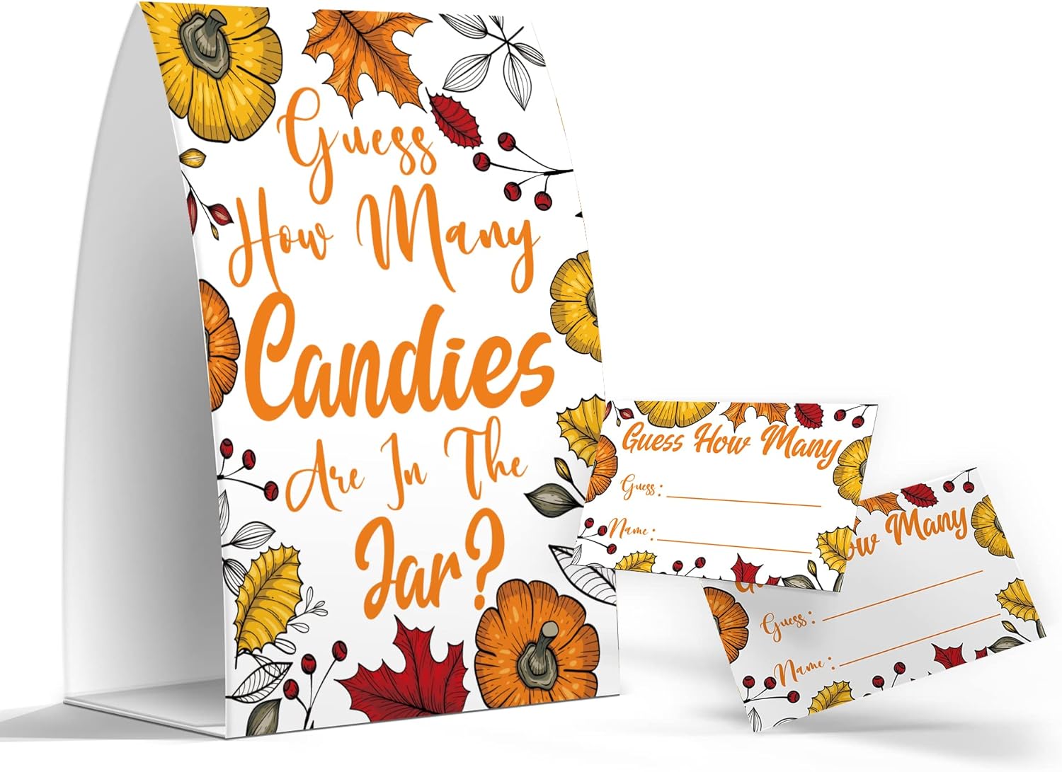 Amazon.com: Guess How Many Candy Are In The Jar - Candy Guessing Game ...