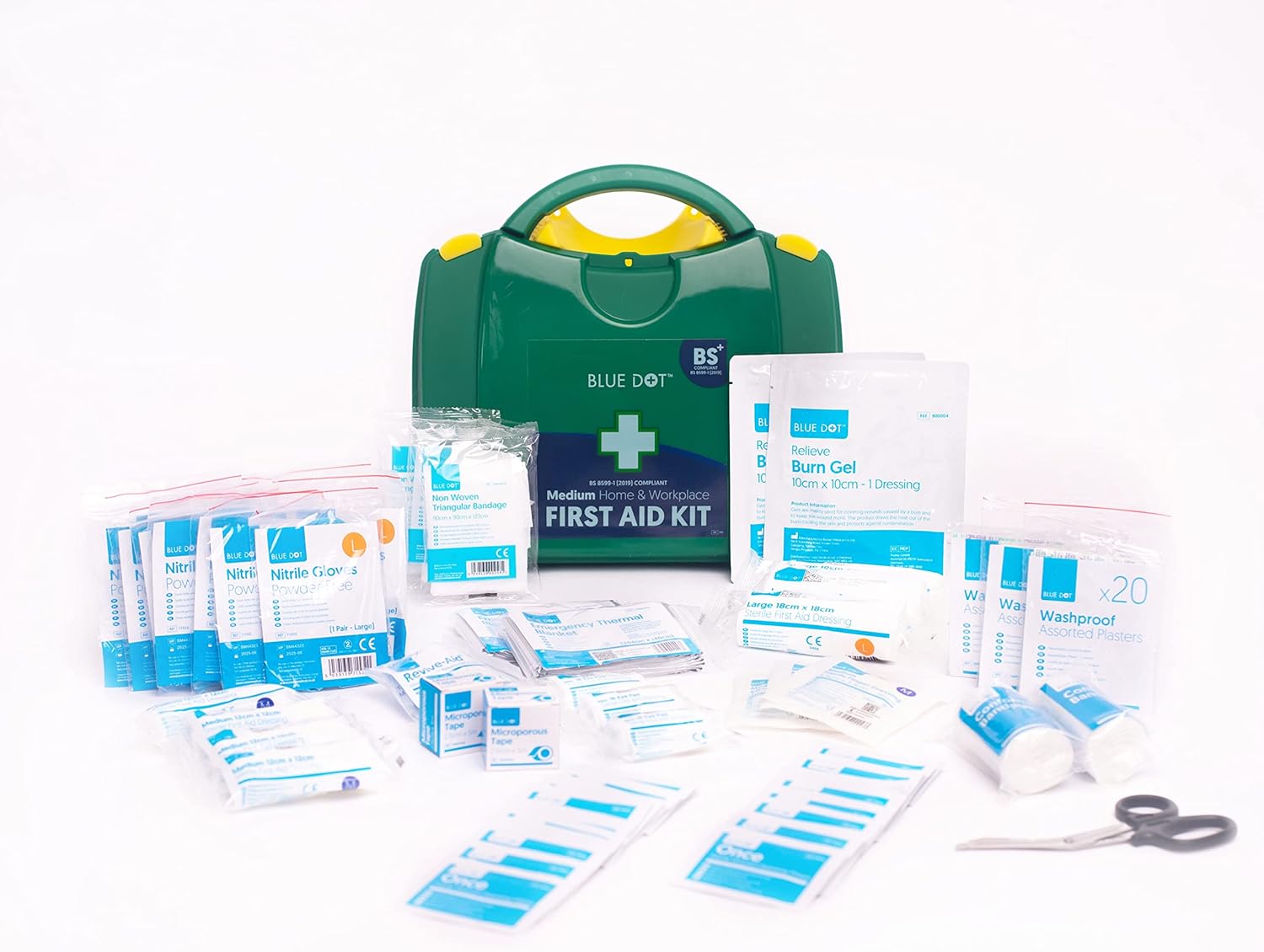 Blue Dot Compliant PGB First-Aid Kit, Medium : Amazon.co.uk: DIY & Tools