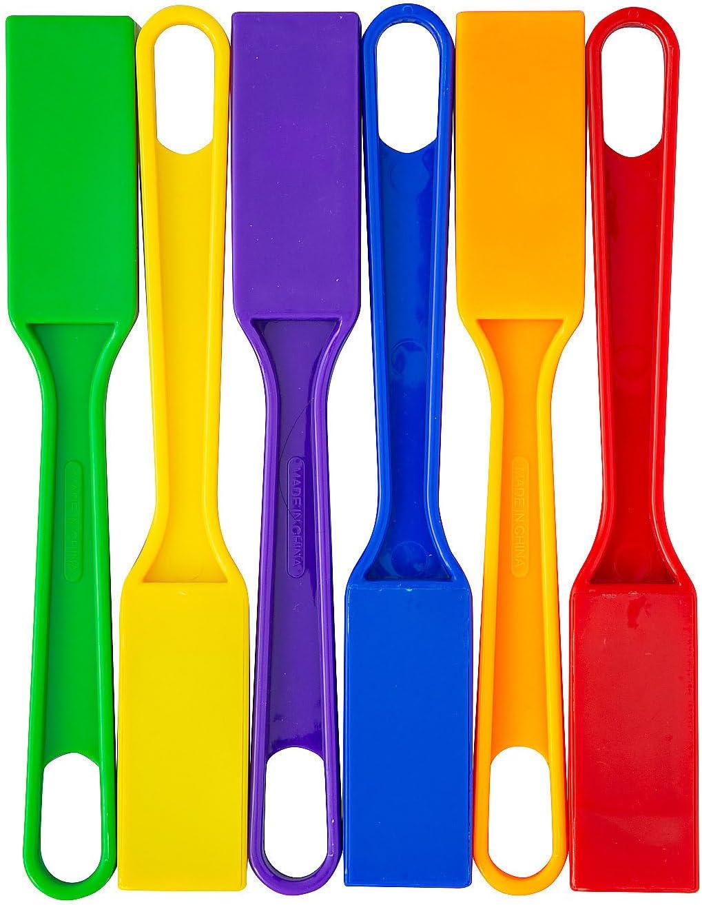 Amazon.com: Fun Express 1" x 7 3/4" Magnetic Solid Color Plastic Wands ...