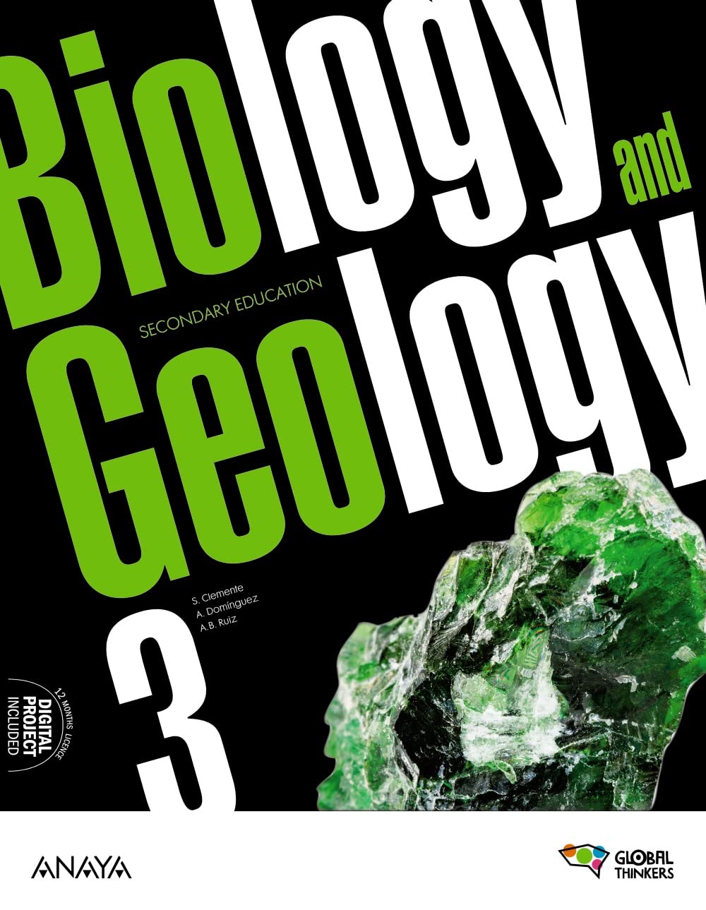 Biology and Geology 3. Student's Book: Clemente Roca, Silvia, Domínguez ...