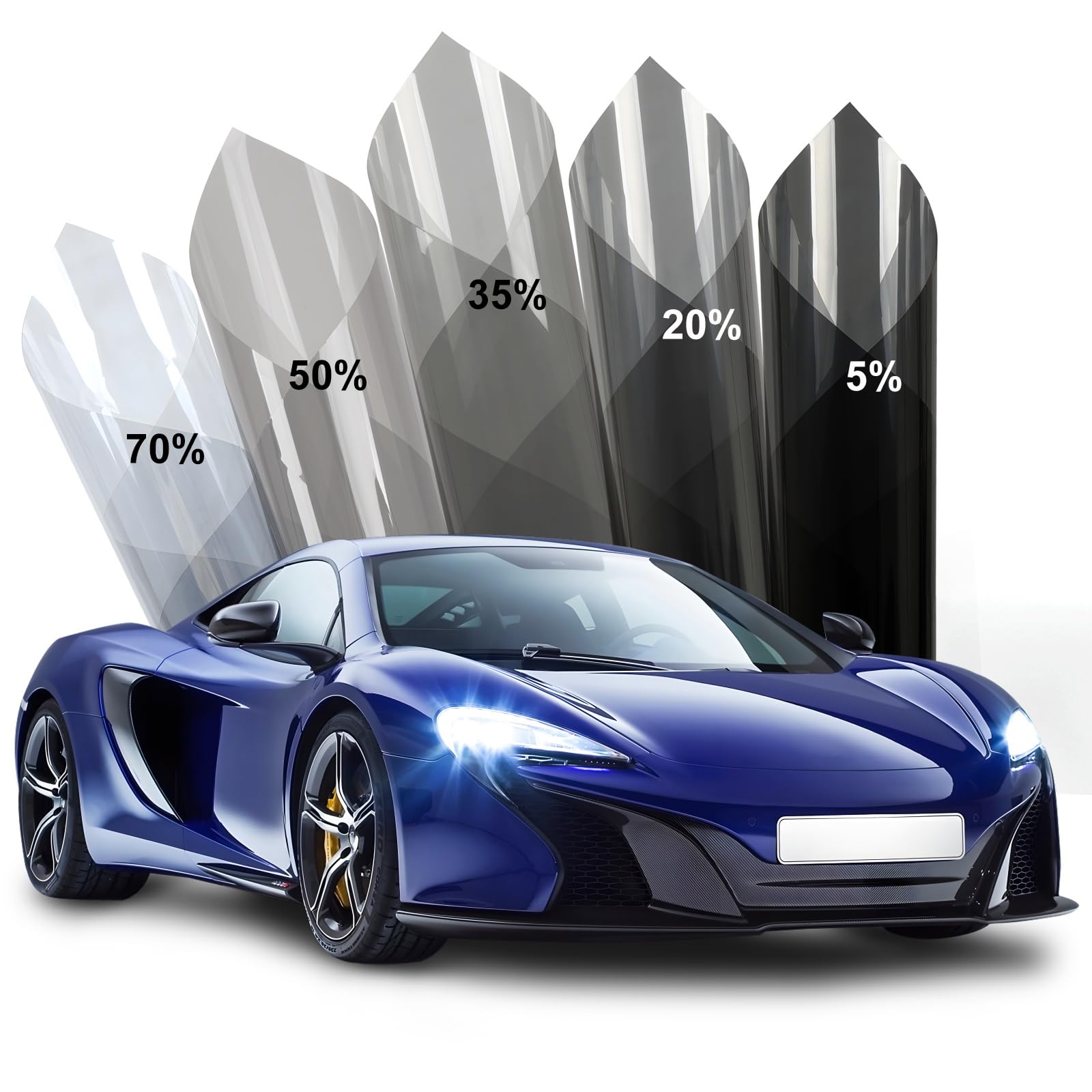 Nano Ceramic Window Tint Car Film (20% VLT), 20" X10ft Roll, Car Window ...