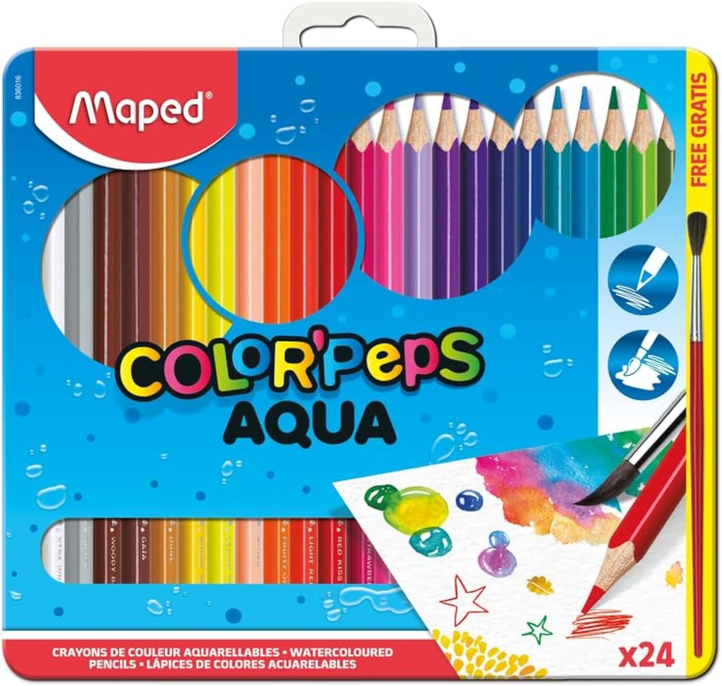 Maped Color'Peps Color Pencil Set - Pack of 12 : Amazon.in: Home & Kitchen