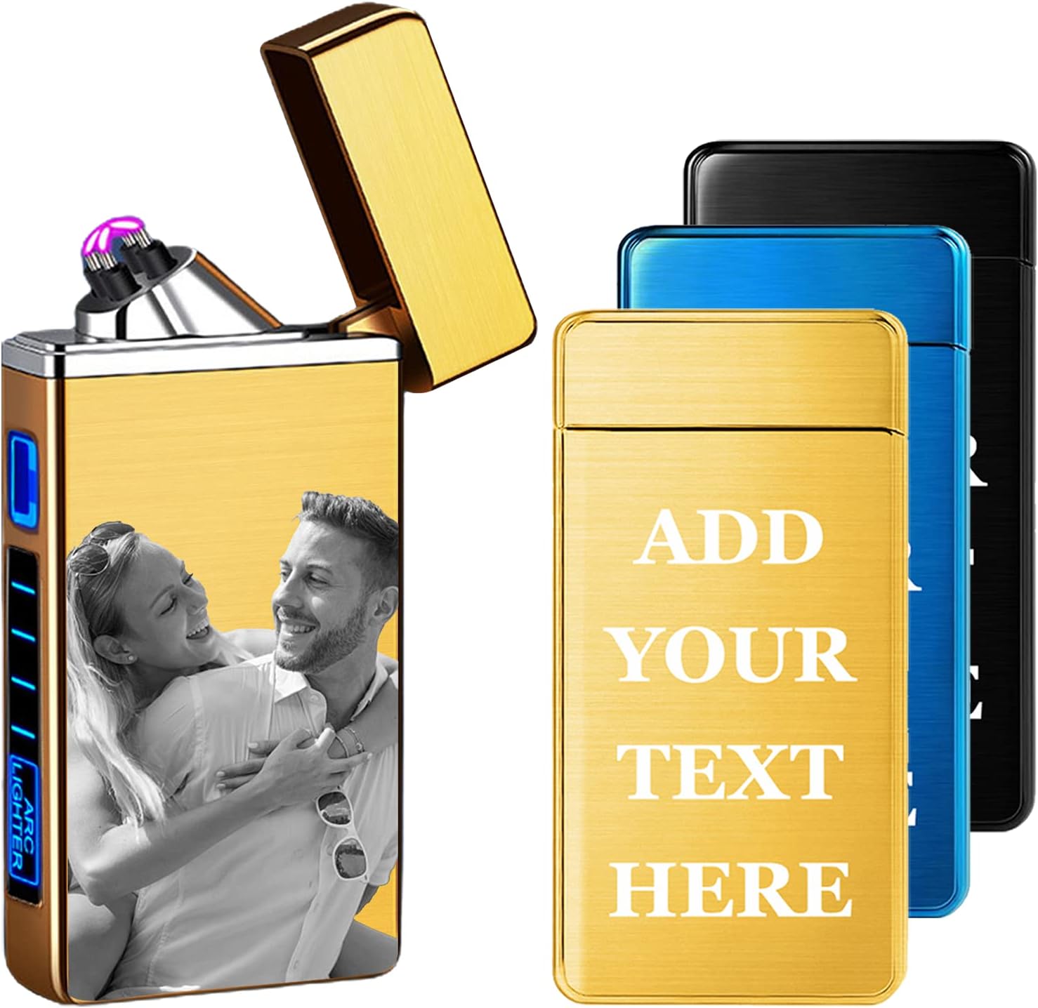 Amazon.com: Custom Personalized Lighters Picture Photo Engraved ...