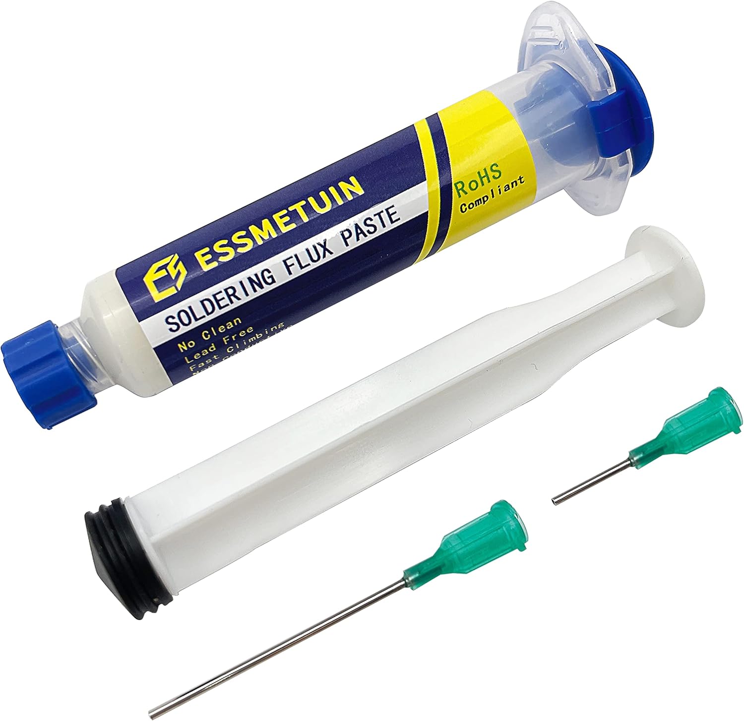 Essmetuin No Clean Soldering Flux Paste, Soldering Flux For Copper Pipe ...