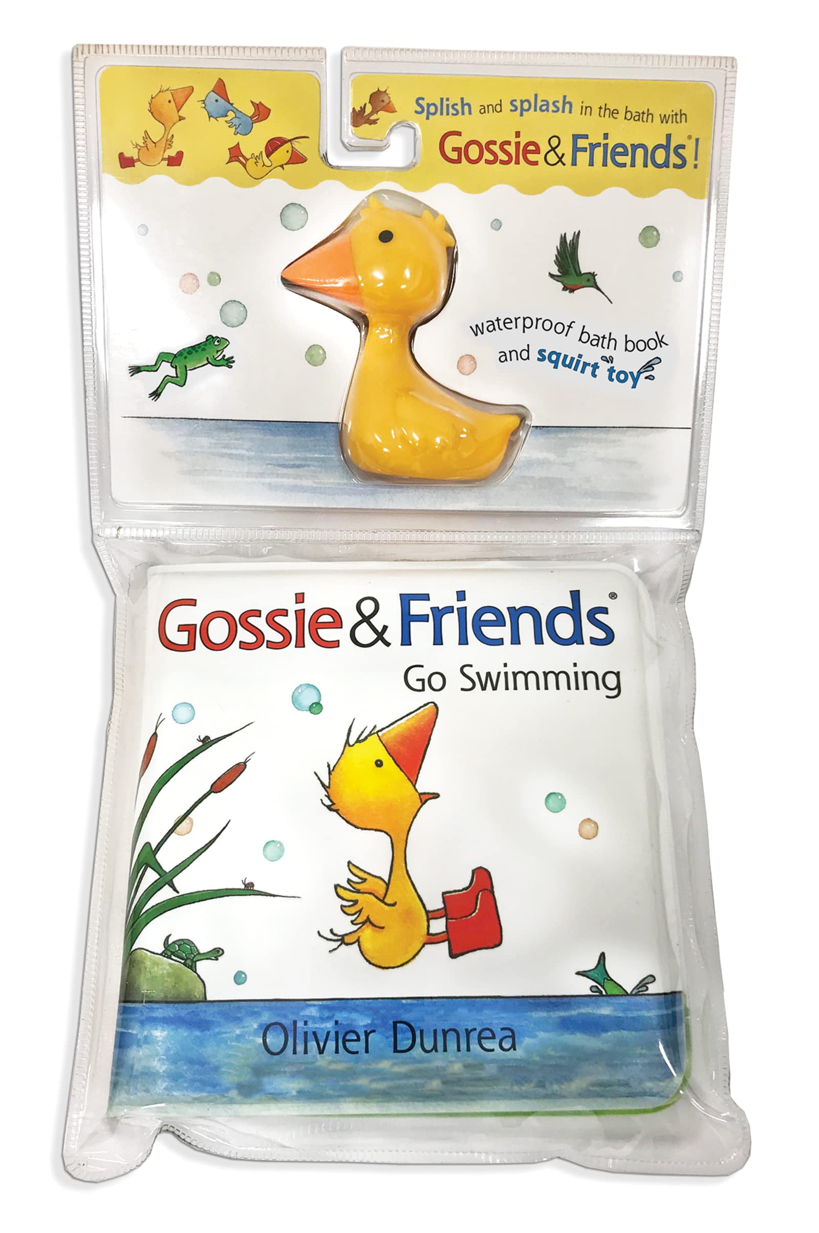 Gossie & Friends Go Swimming Bath Book with Toy: Dunrea, Olivier ...