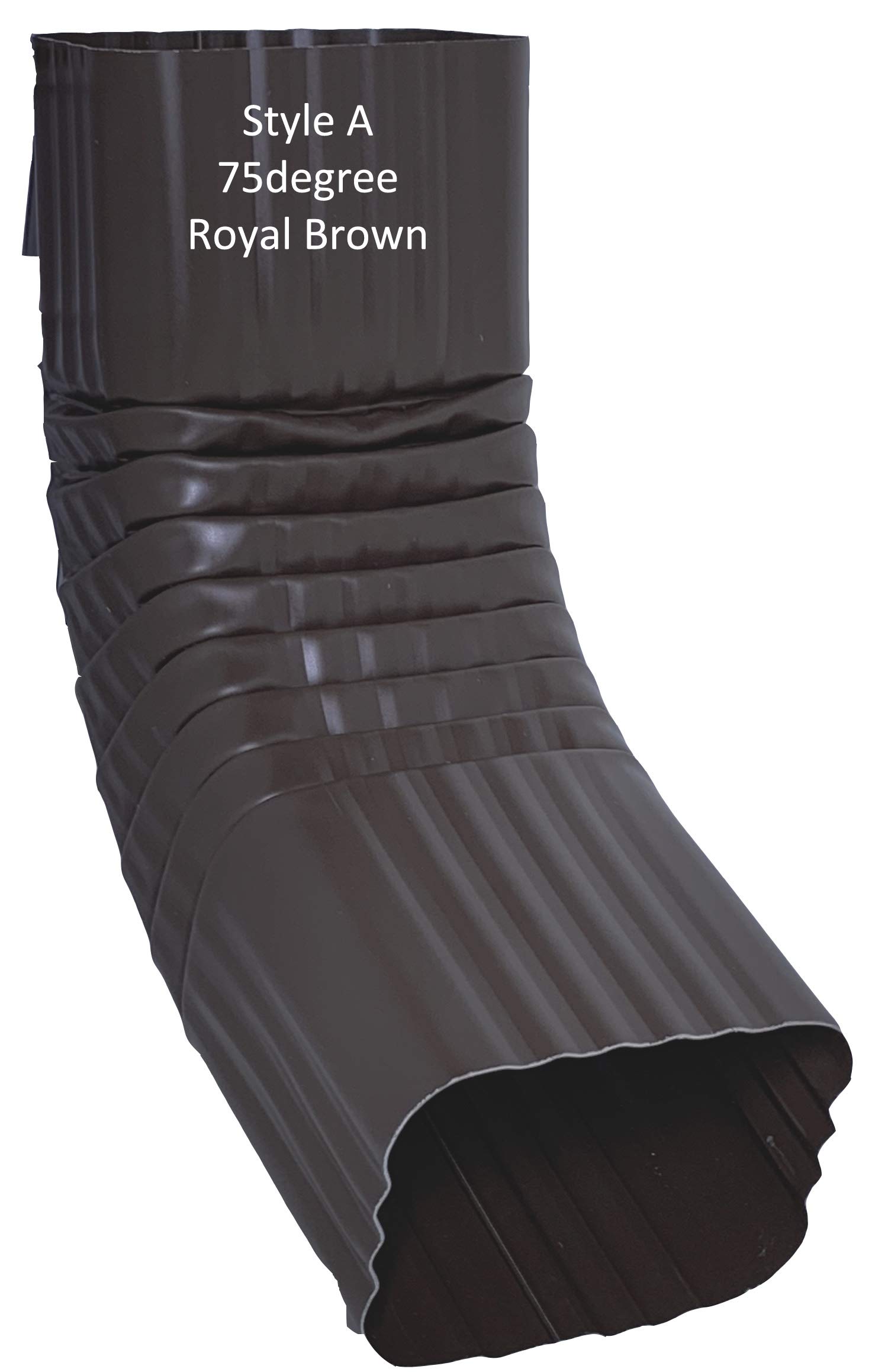 2x3 and 3x4 - Downspout Gutter Elbows - Choose from 30 degree, 45 ...