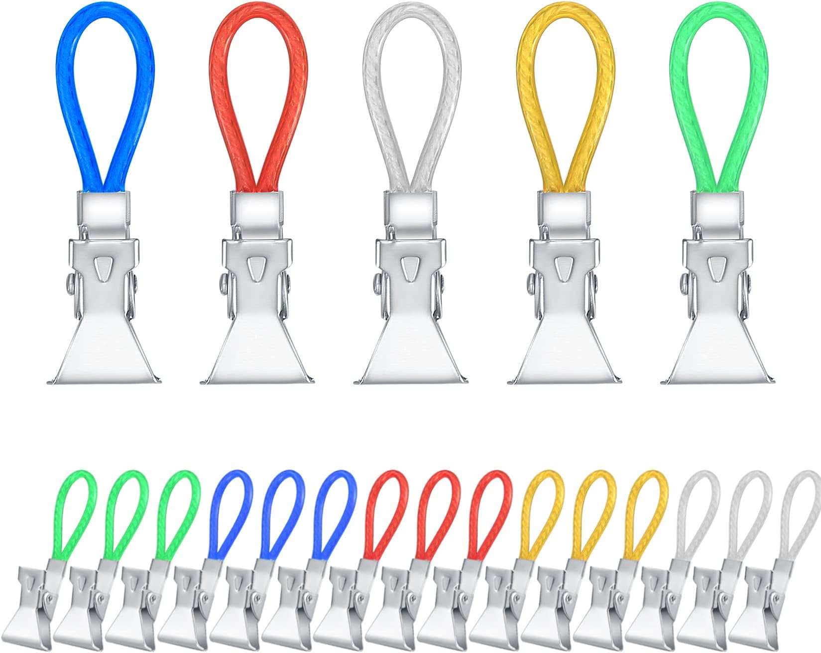 Prym PRYM_401206-1 Clip-On Towel and Cloth Loops for Linen White ...