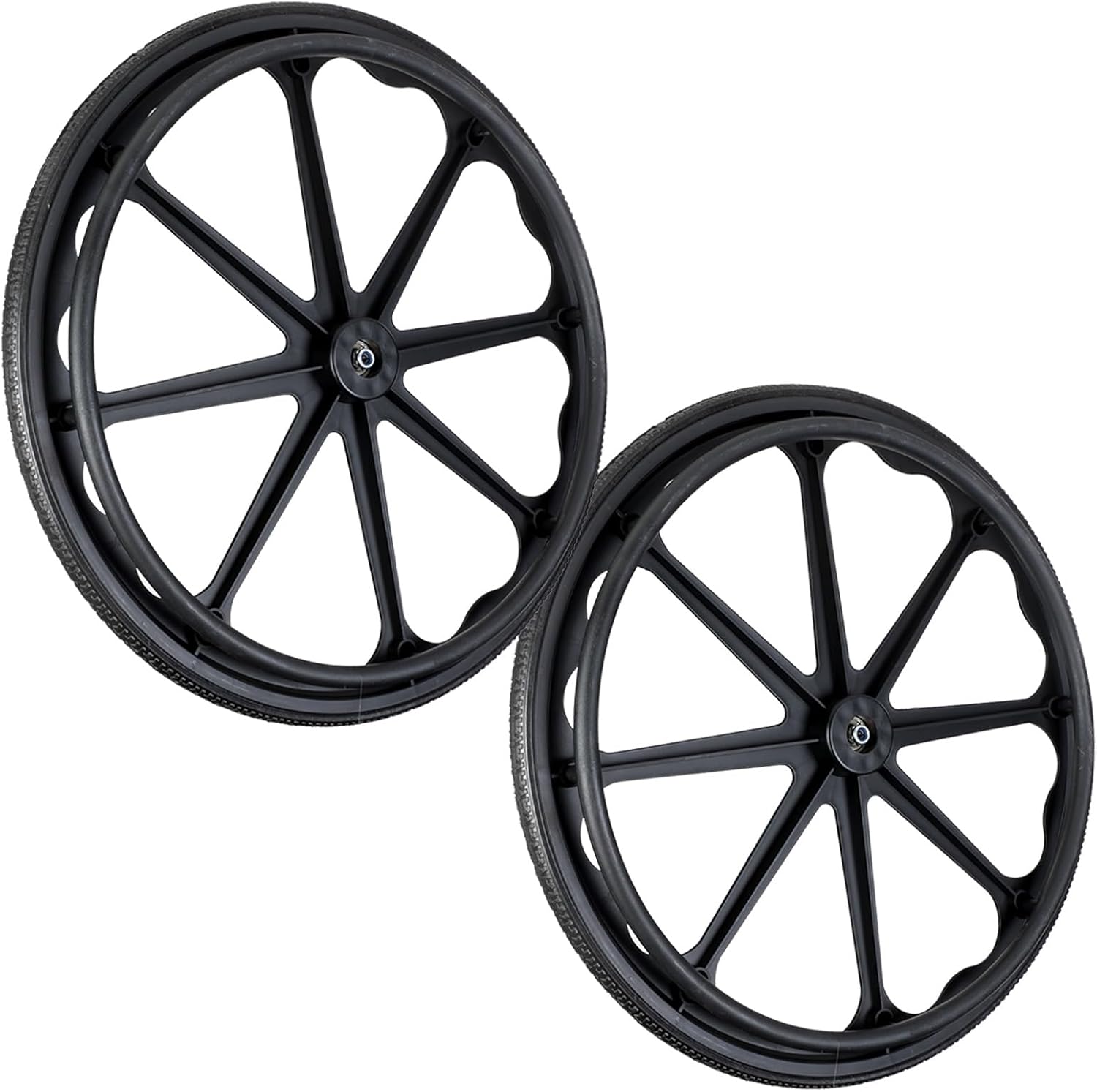 Amazon.com: Wheelchair Rear Wheel Replacement 20 22 24 Inch ...