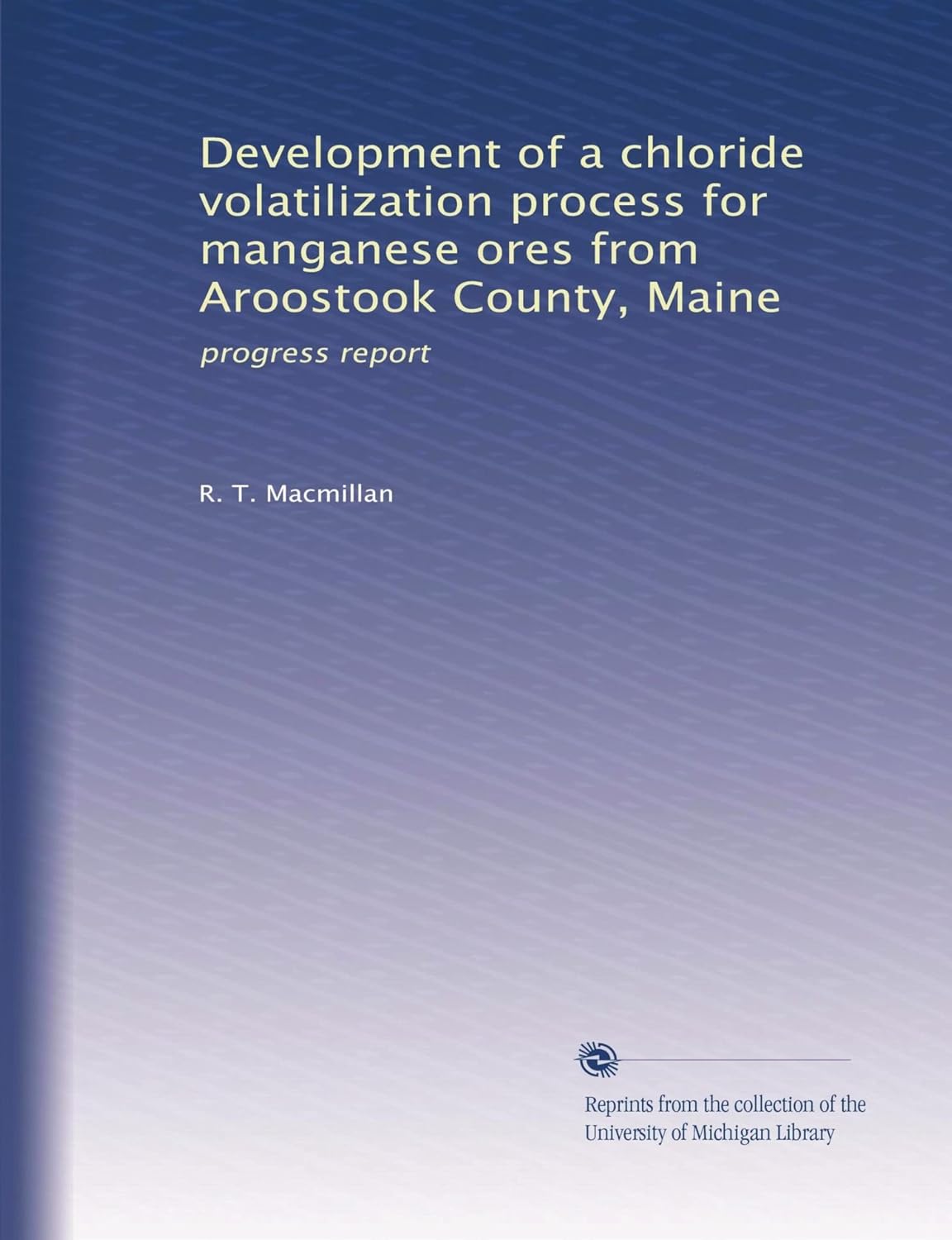 Amazon.com: Development of a chloride volatilization process for ...