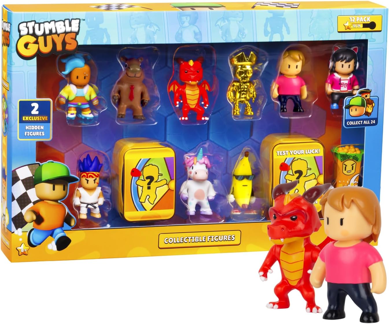 Amazon.com: Official Stumble Guys Ultimate Collectible Figures Series ...