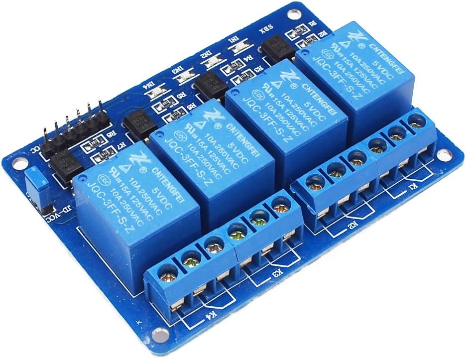 Amazon.co.jp: ANMBEST 16 Channel 12V Relay Module with Optocoupler Low ...