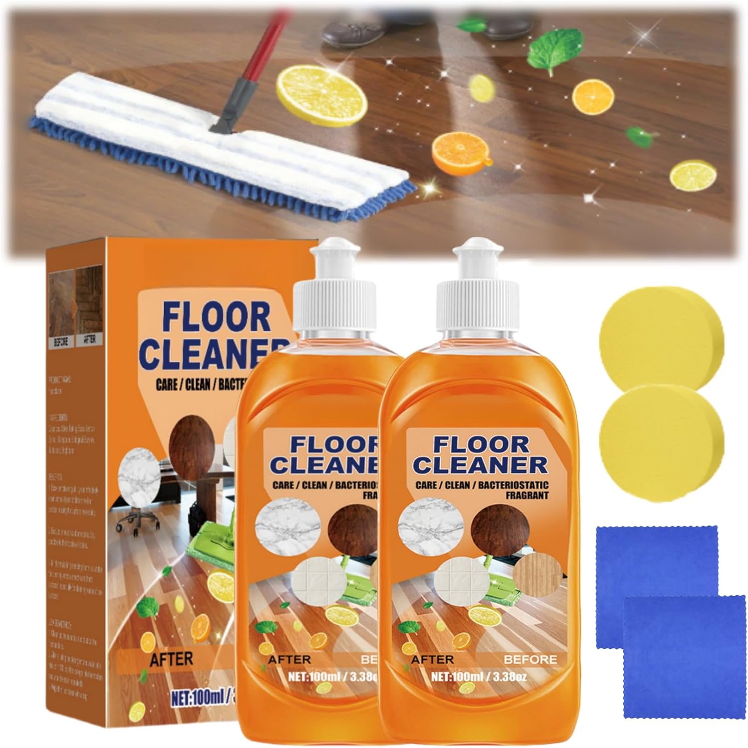 Amazon.com: Eaerec Probablei Multi-purpose Floor Cleaner, 2024 New Upgrade Floor Cleaner ...