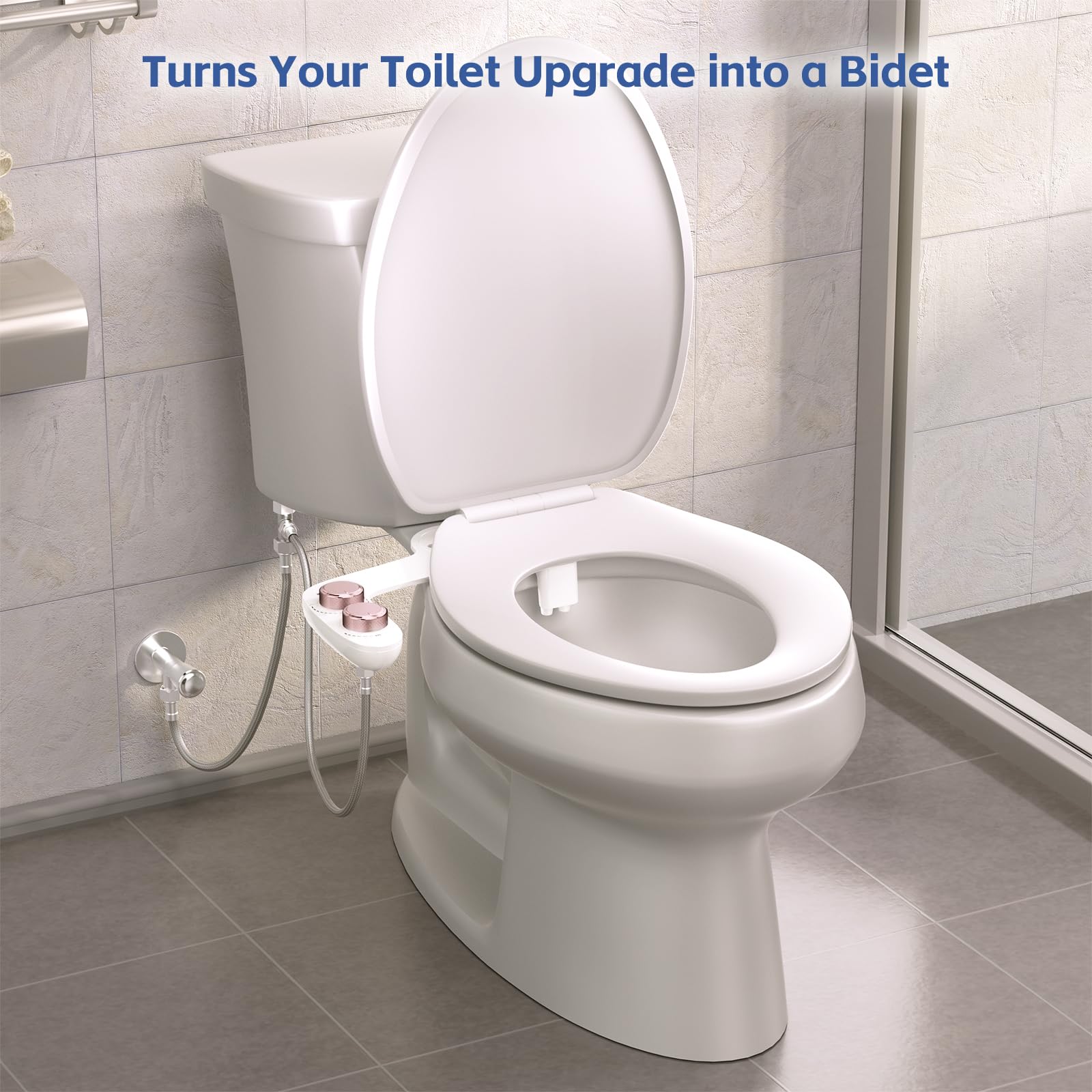 Snapklik.com : Bidet Attachment For Toilet, Self-Cleaning Dual ...