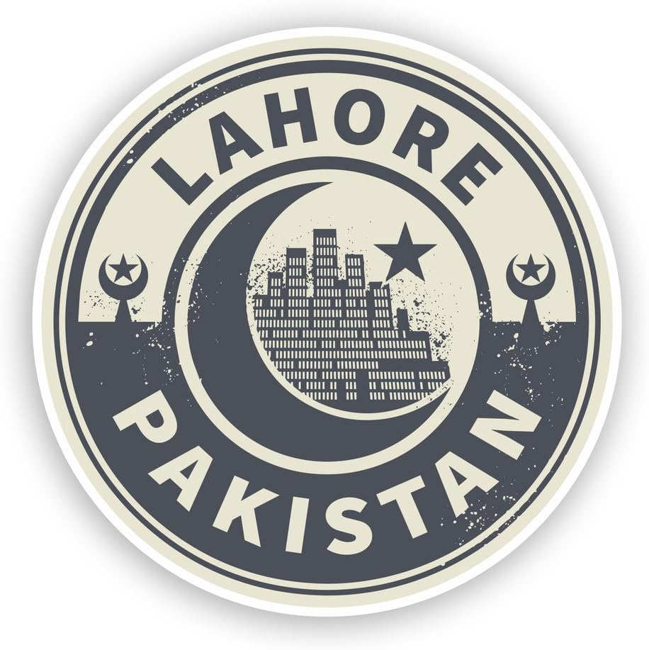 Amazon.com - Pakistan Lahore Vinyl Sticker Decal Travel 5"