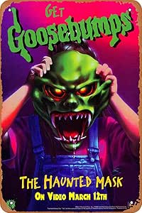 Amazon.com : Goosebumps Horror Movie Poster Vintage Tin Sign Retro ...