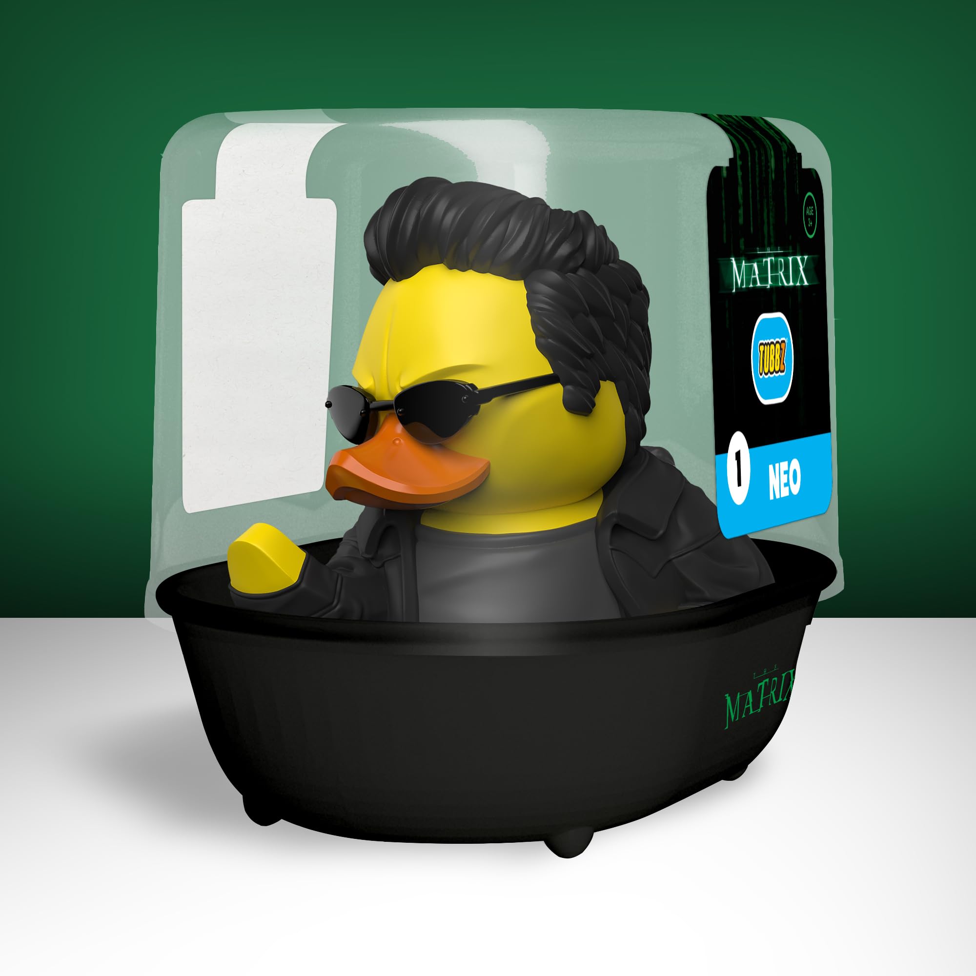 TUBBZ First Edition: The Matrix – Neo Cosplaying Rubber Duck Vinyl ...