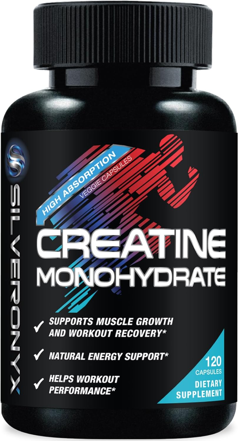 Amazon.com: Creatine Monohydrate Capsules 3000mg - Micronized Creatine ...