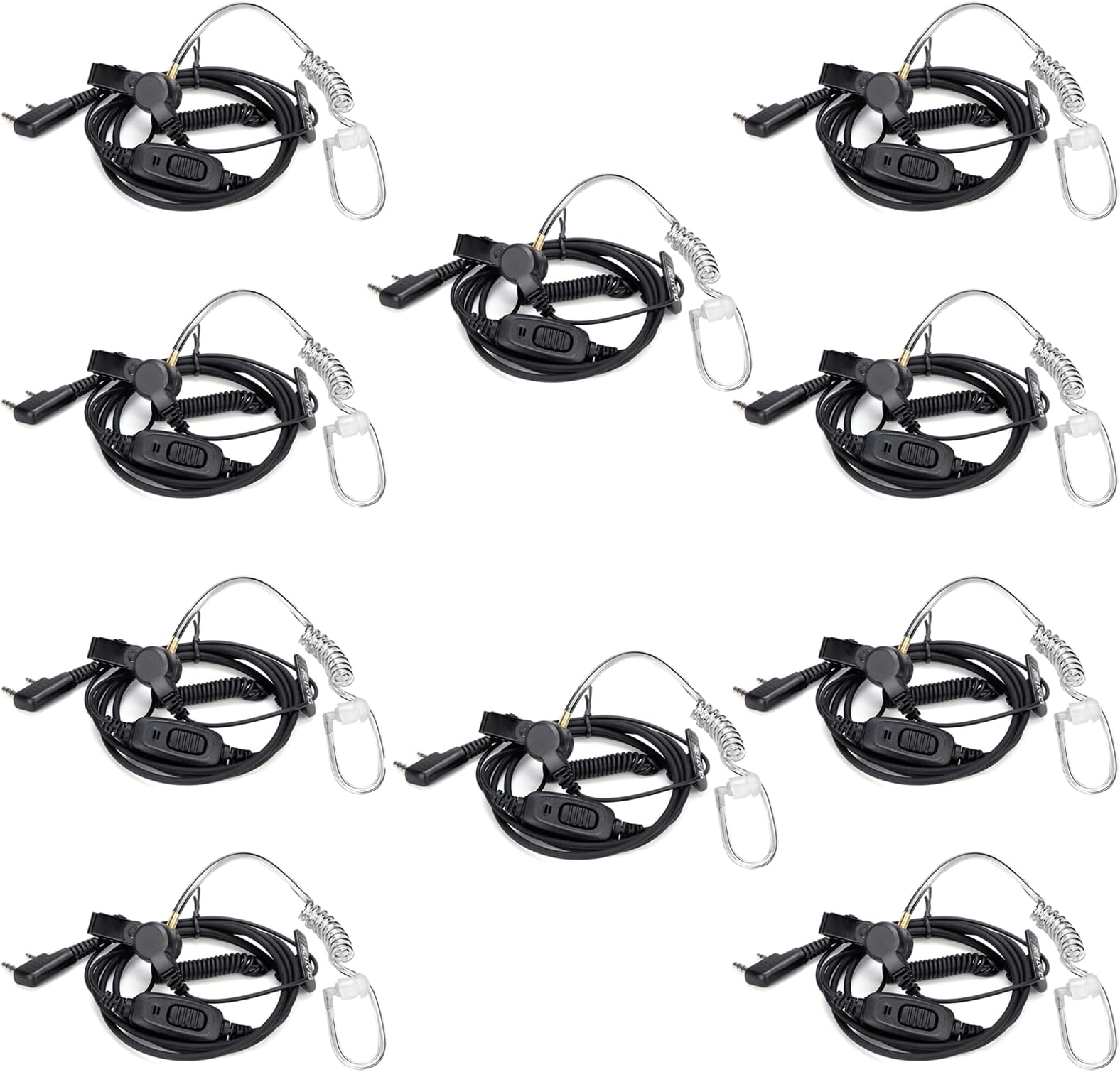 Amazon.com: commountain Earpiece w/Mic Compatible with Motorola Walkie ...