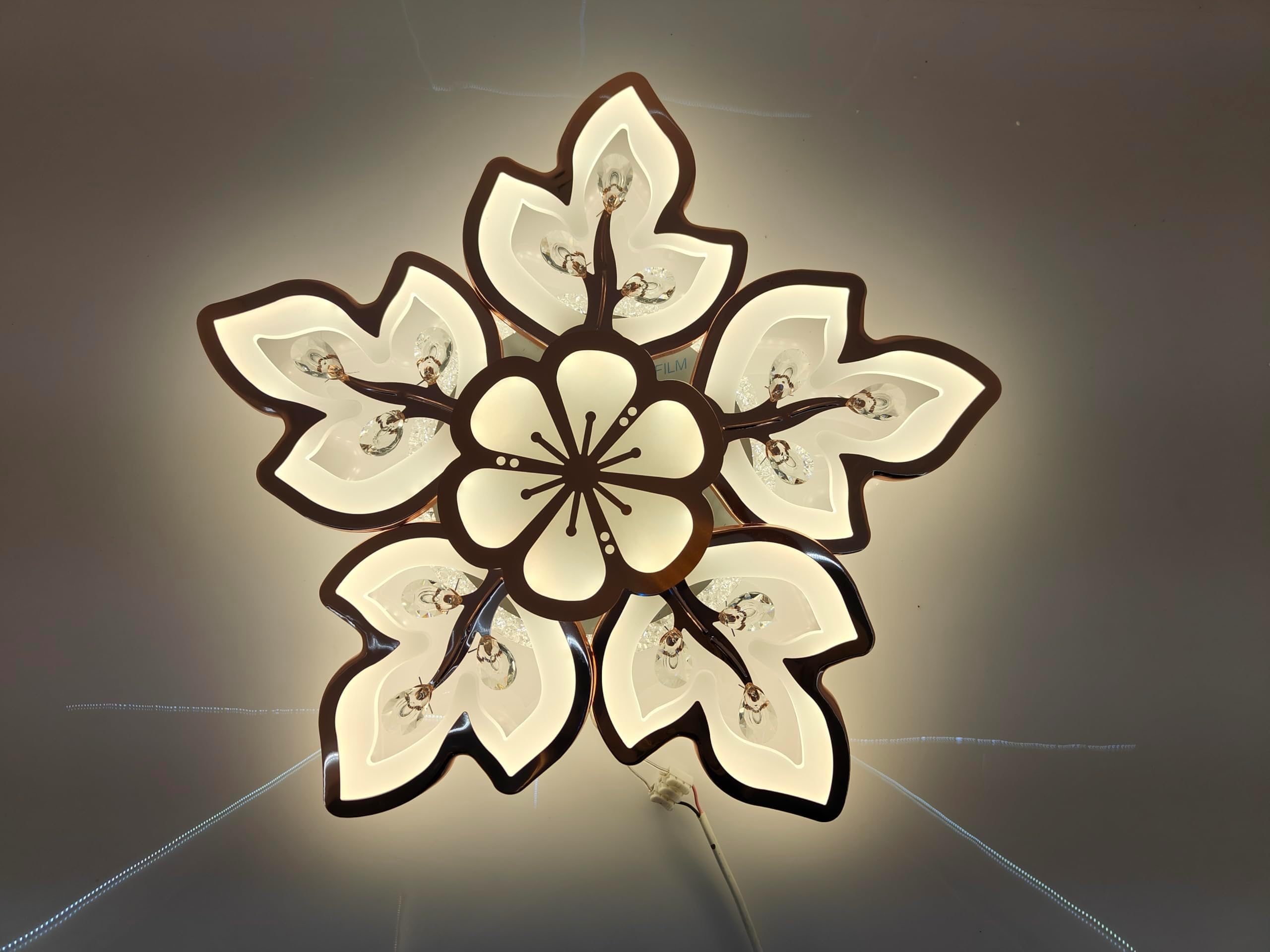 Buy swanart Elegant Floral LED Ceiling Light – Artistic Flower Design ...
