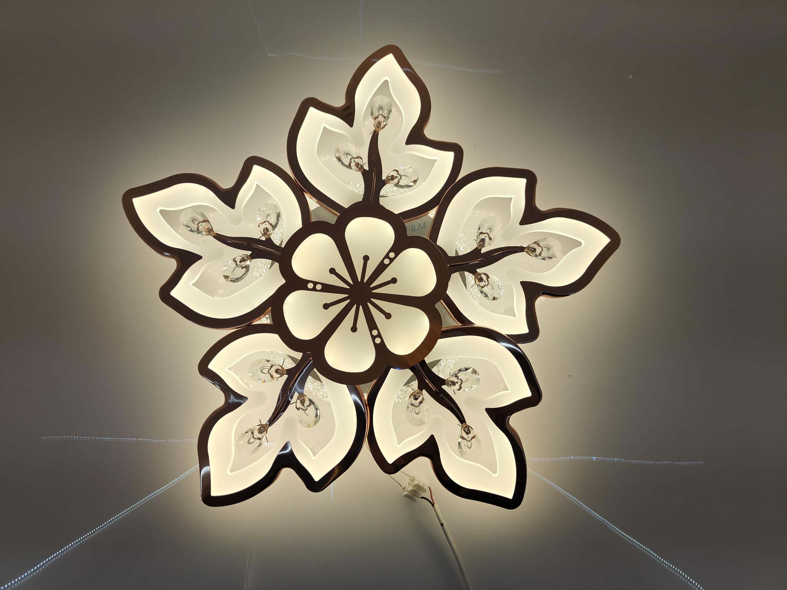 Buy swanart Elegant Floral LED Ceiling Light – Artistic Flower Design ...