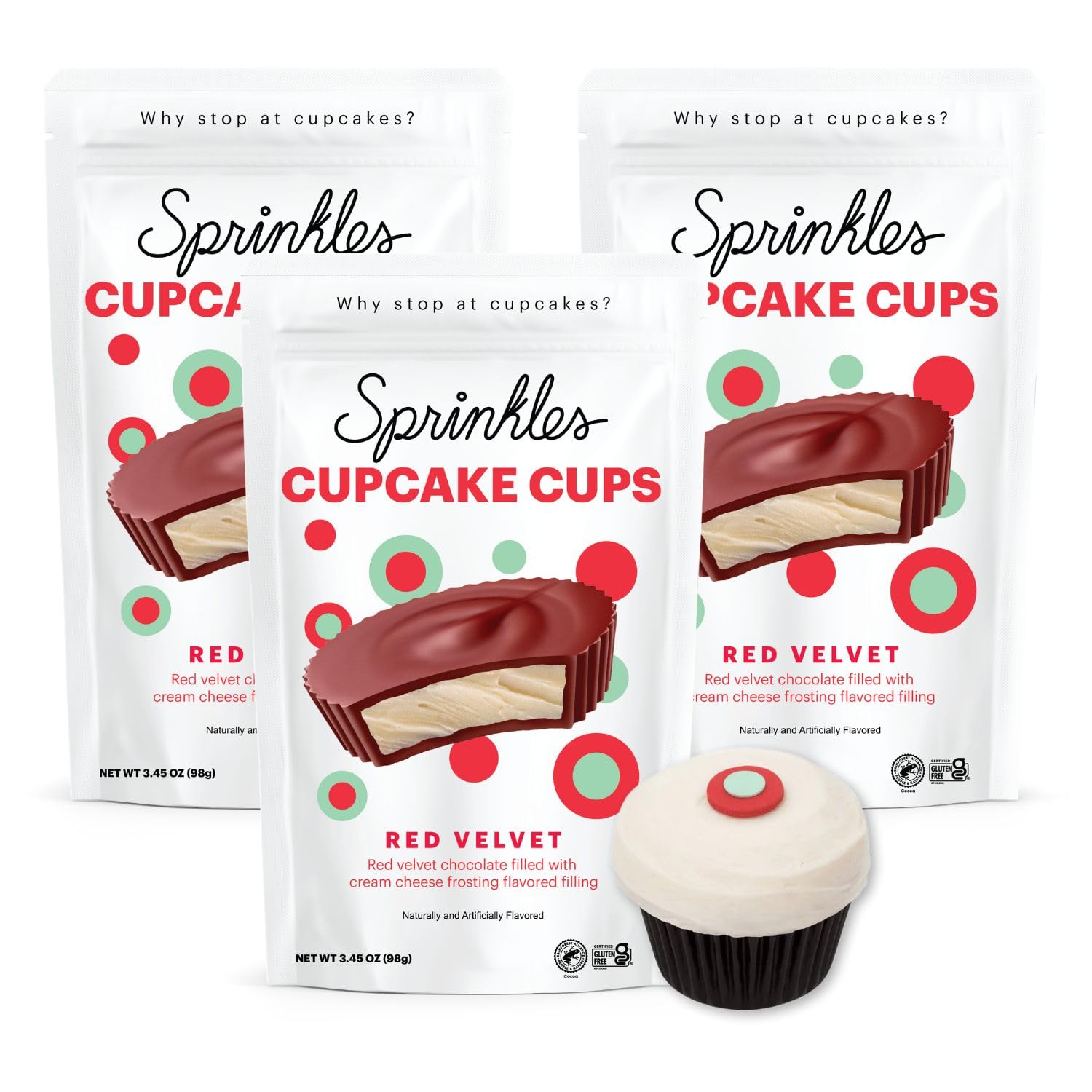 Amazon.com : Sprinkles Cupcake Cups, Inspired by our Iconic Cupcake ...