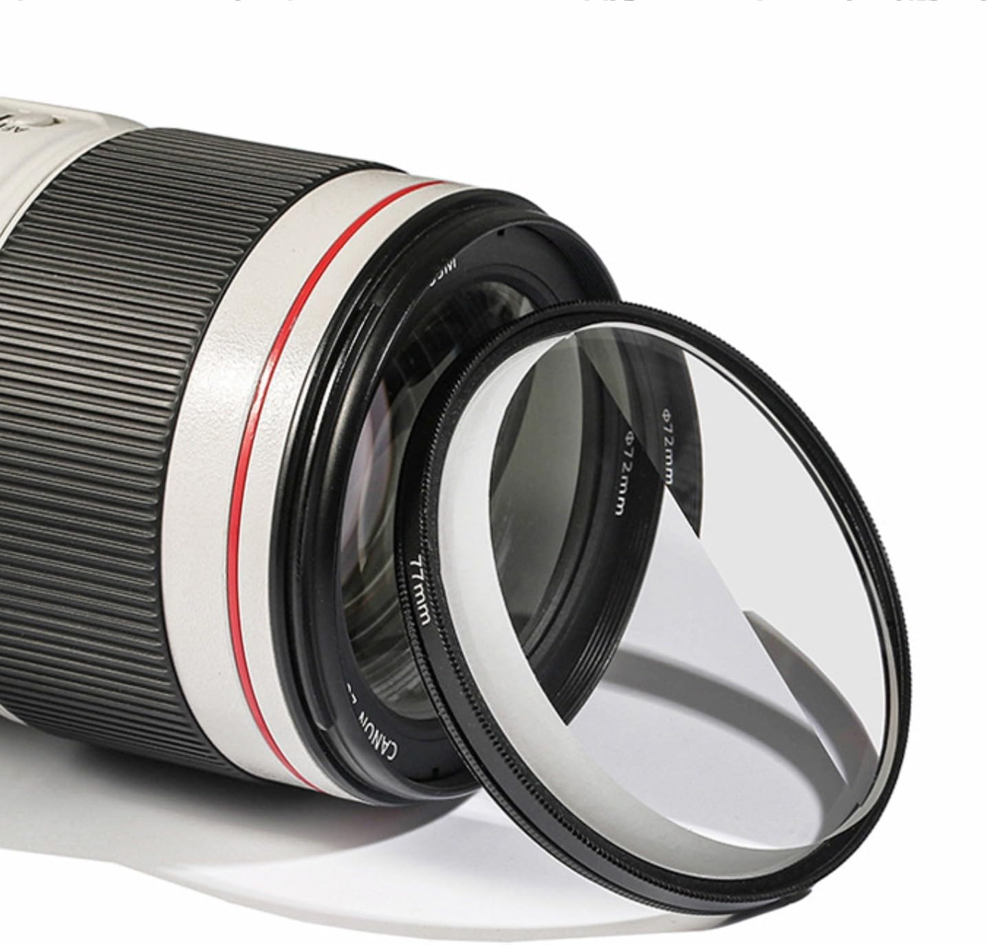 Amazon.com : Photographic Ghost Effect Filter, 77mm Camera Lens Effect ...