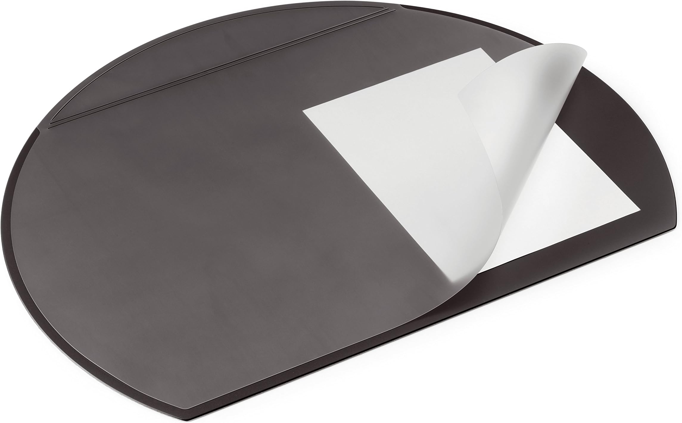 Amazon.com : DURABLE Desk/Work Pad with Transparent Overlay, 19-3/4" x ...