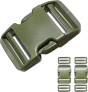 Amazon.com: Buckles for Straps 2": Side Release Buckle Plastic Clip 2 ...